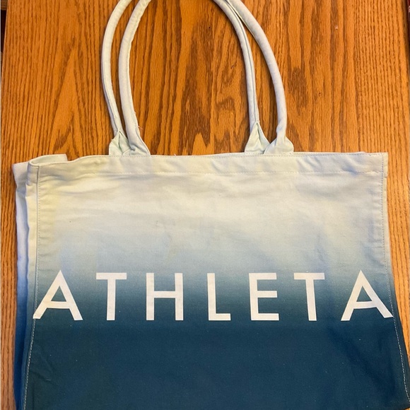 Athleta | Bags | Athleta Large Ombre Cotton Tote Beach Bag | Poshmark